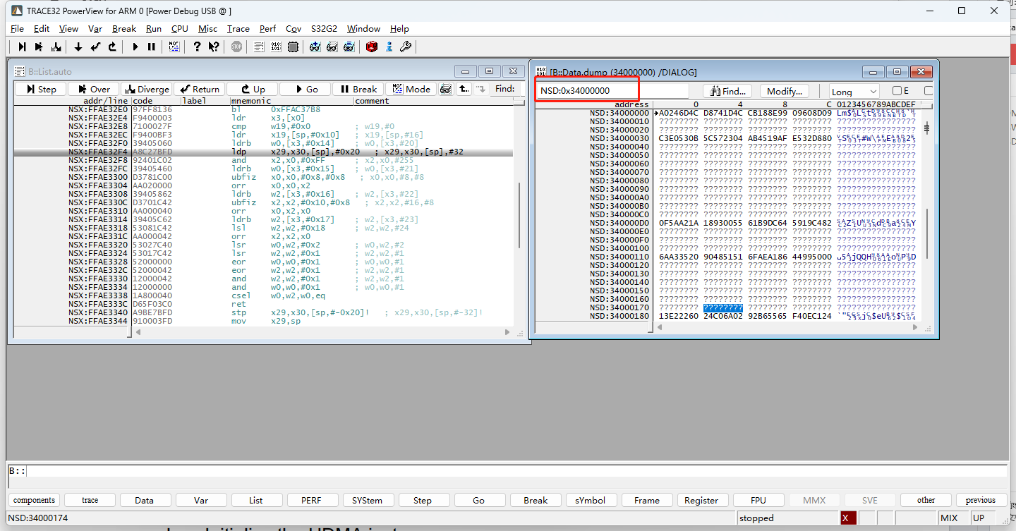 S32G A core reads and writes SRAM - NXP Community