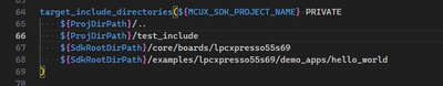 Where to add the source file(*.c and *.h) path in VS Code? - NXP Community