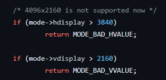 Display Port max resolution on IMX8QM - NXP Community
