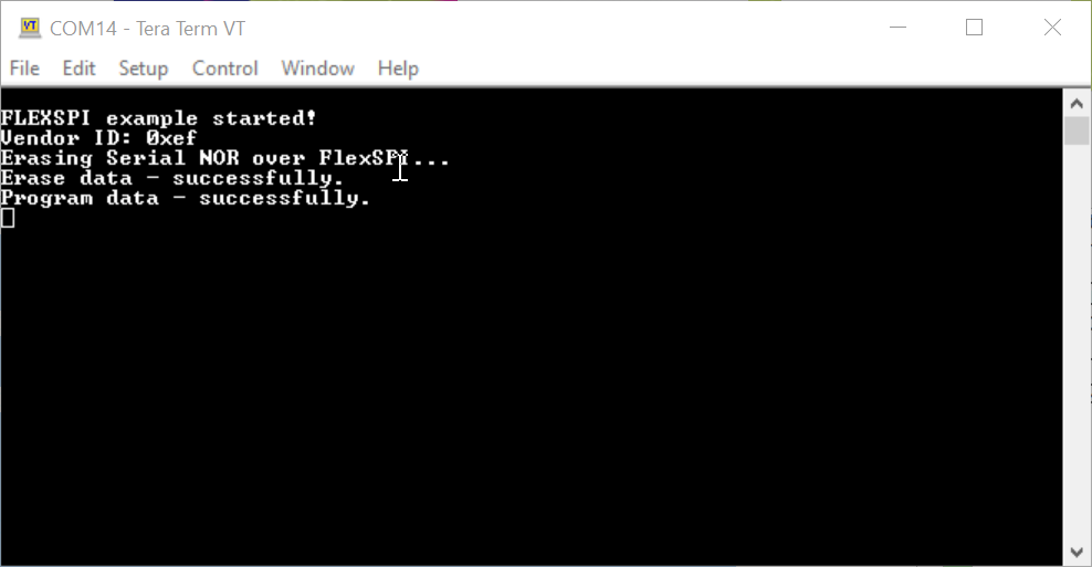 Use the internal flash in rt1064 - NXP Community