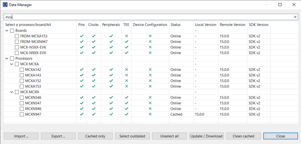 MCX Peripherals tool - NXP Community