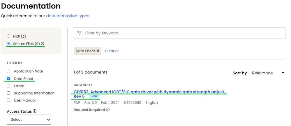 Required full datasheet of GD3162 . - NXP Community