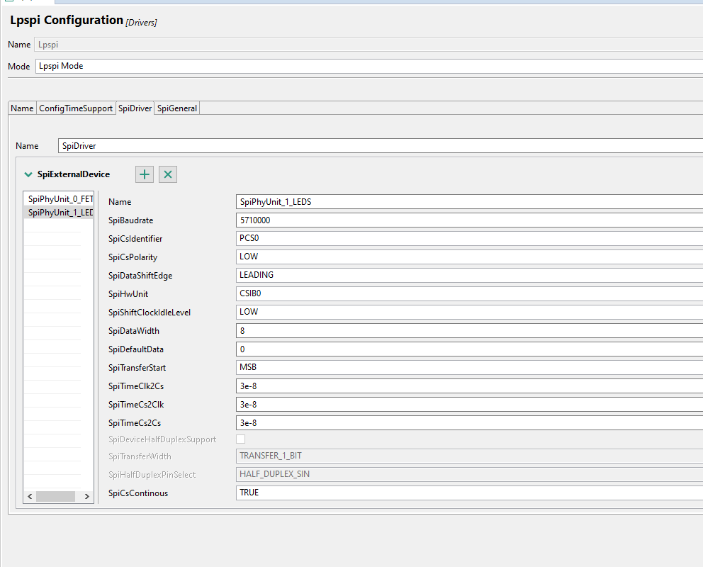 Solved: S32DS 3.4 Config tools how to set SPI instance for SpiExternalDevice - NXP Community