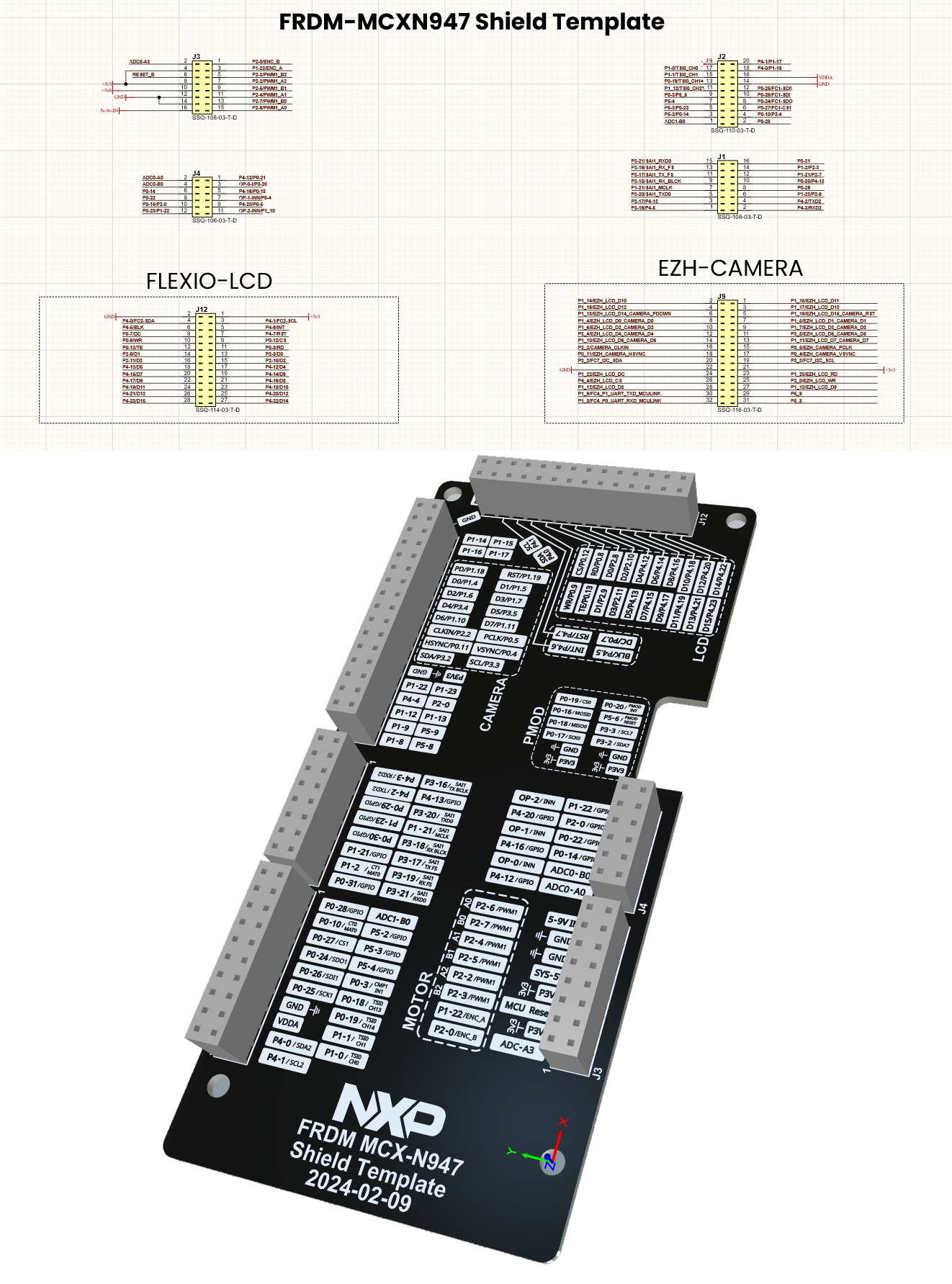 FRDM-MCXN947 - Shield PCB Design Template - NXP Community