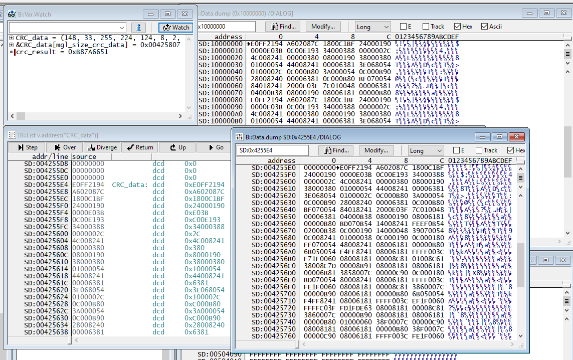 Solved: DMA CRC Calculation over flasharea - NXP Community