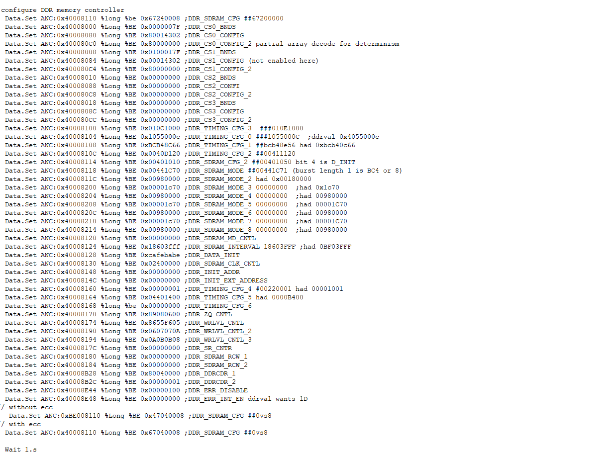 T2080 SRAM memory issue - NXP Community