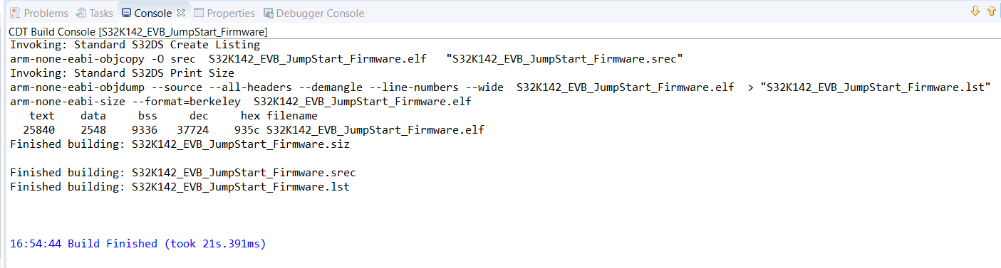 Re: S32 Design Studo for ARM - Error: Program "" not found in PATH ...
