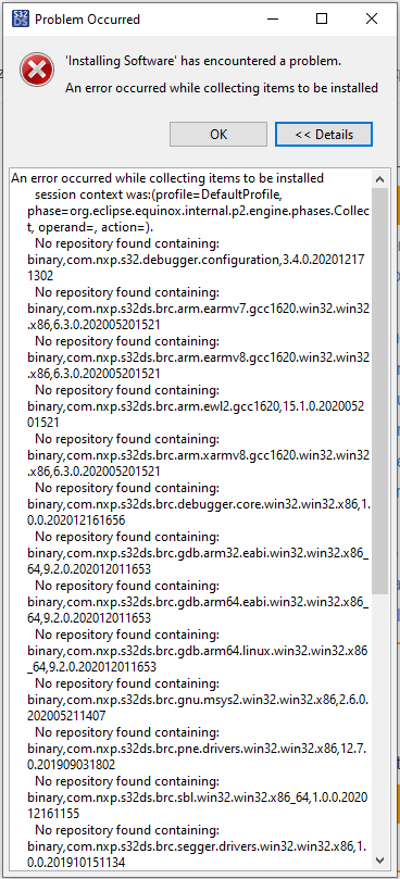 Solved: Package installation issue - NXP Community