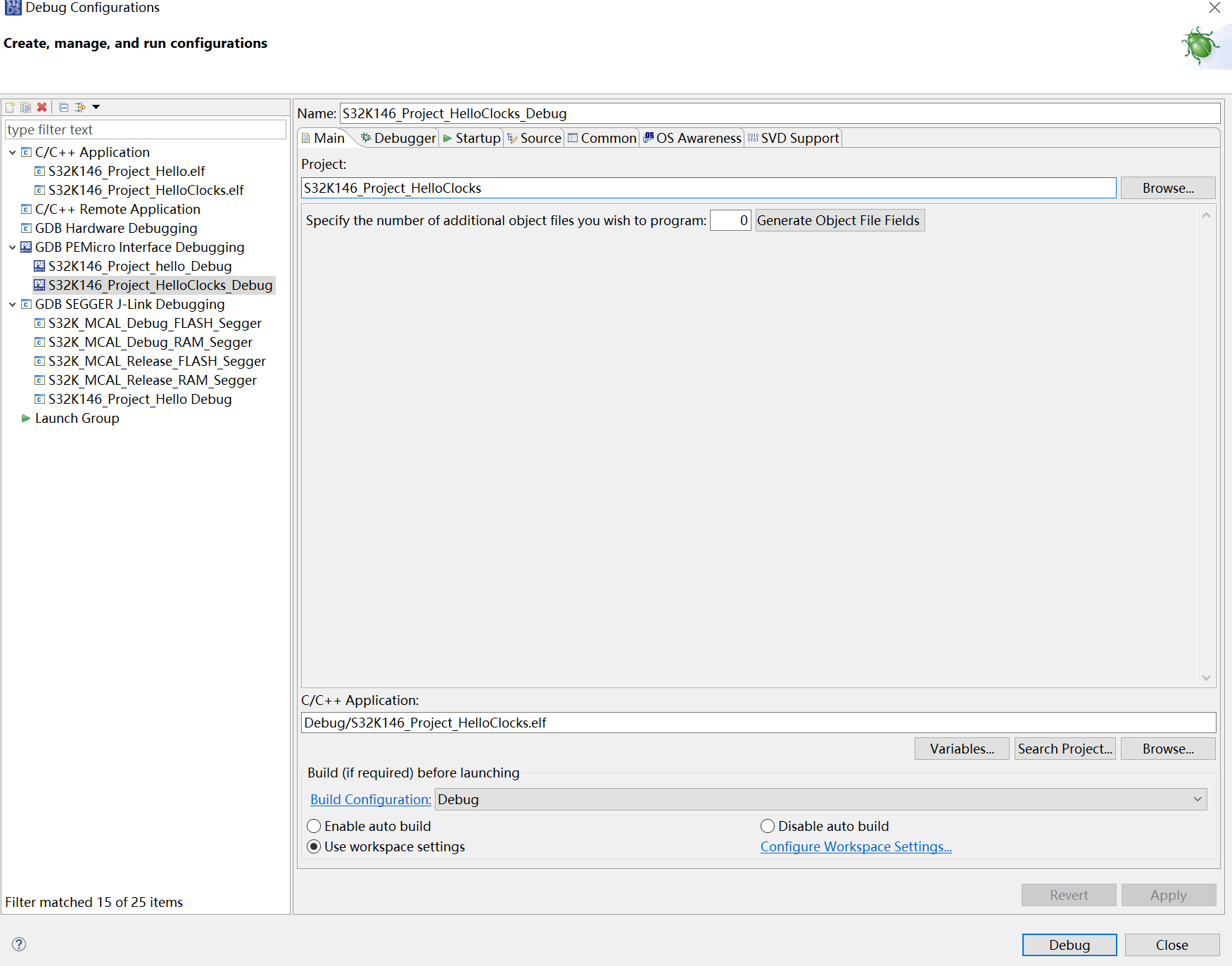 S32KEVB146 CANN'T DEBUG - NXP Community