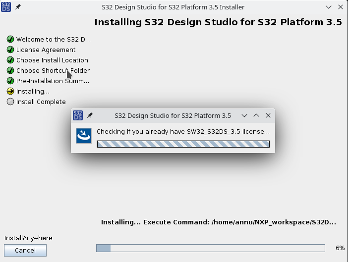 S32 Design Studio 3.5 installation in Linux - NXP Community