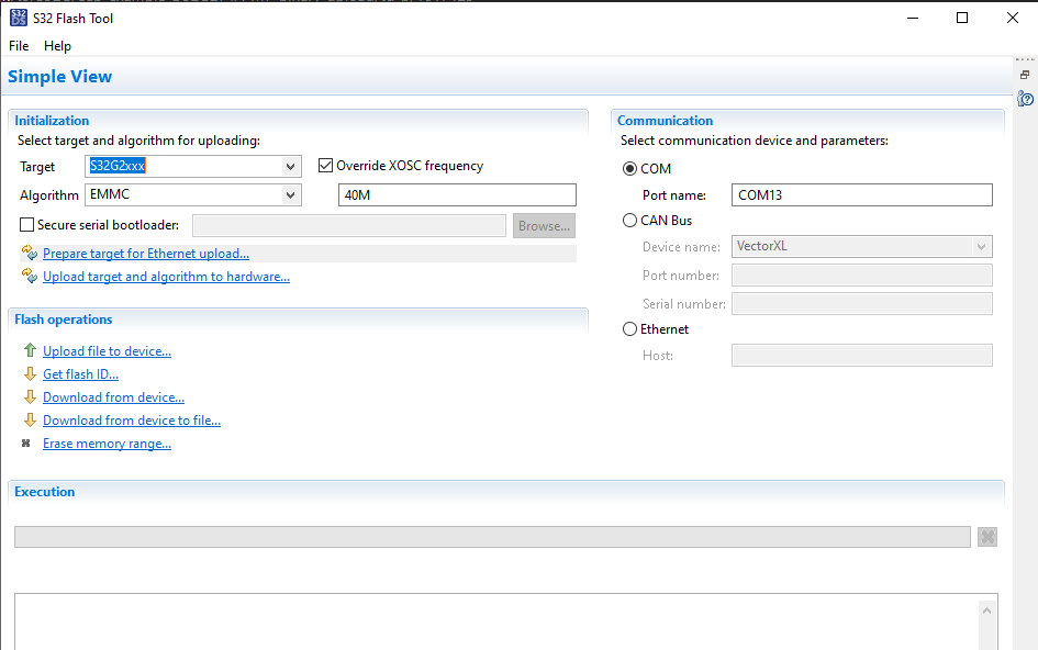 Solved: eep_example_D32G274A_M7 binary upload - NXP Community