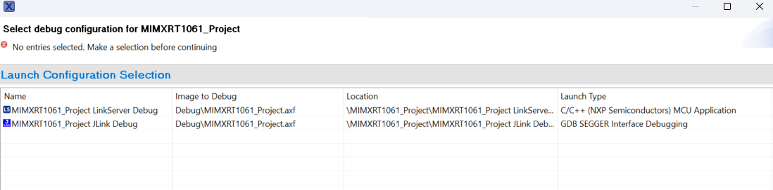 Unable to debug using MCU-Link or Segger Plus - NXP Community