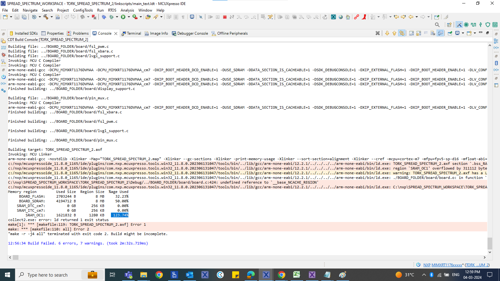 Solved: issues with configuring spread spectrum on the RT1170. - NXP Community
