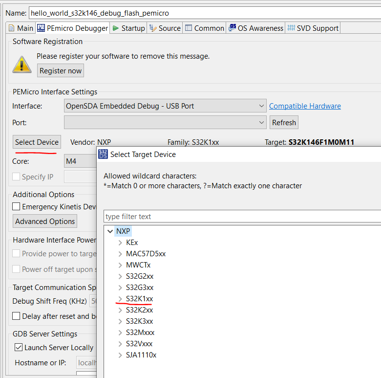 Re: S32 3.5 Port not showing - NXP Community