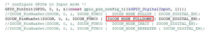 JN5189 chip input pin, how to set the floating input - NXP Community