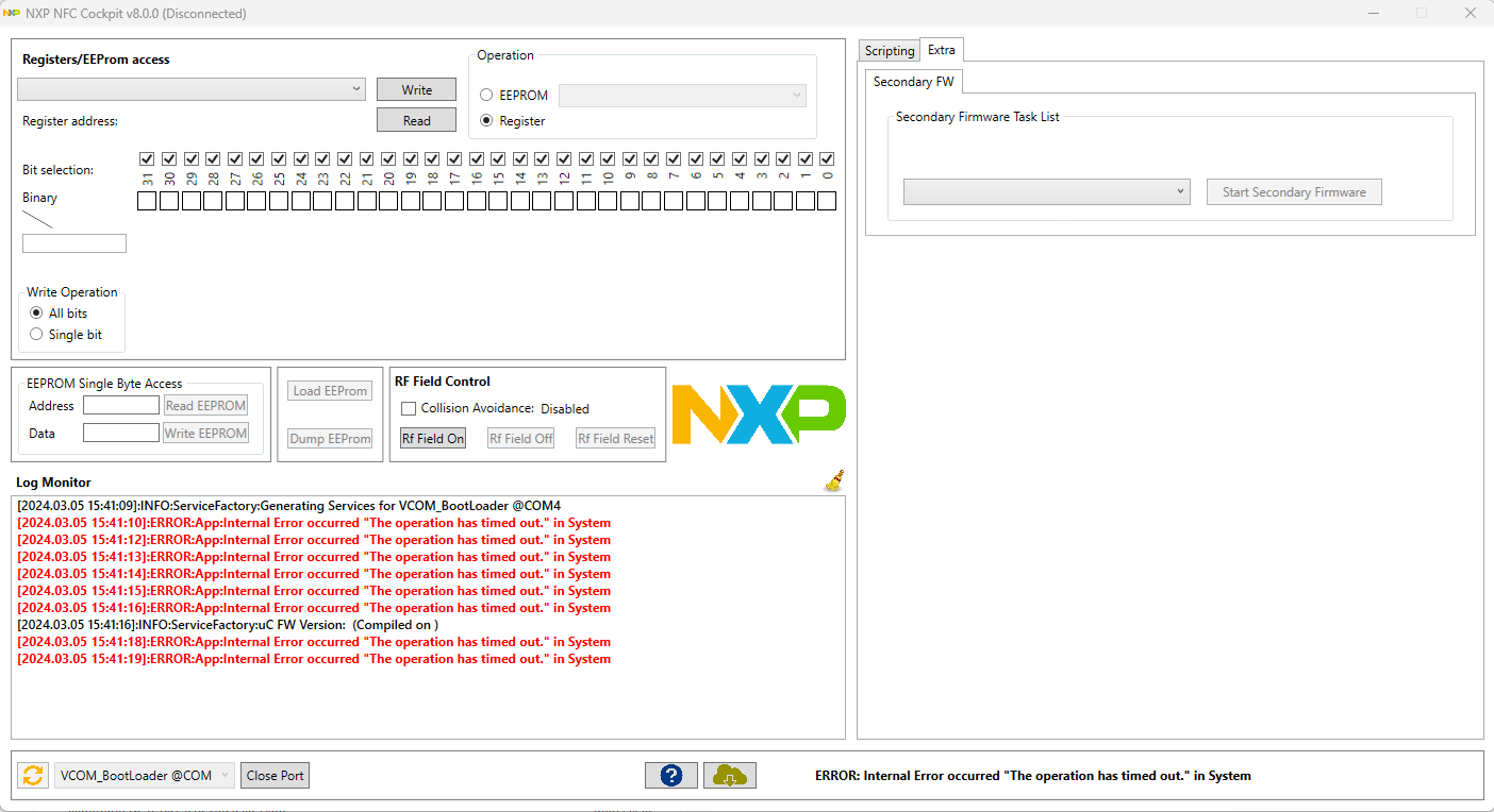 CLEV6330B stuck in bootloader - NXP Community