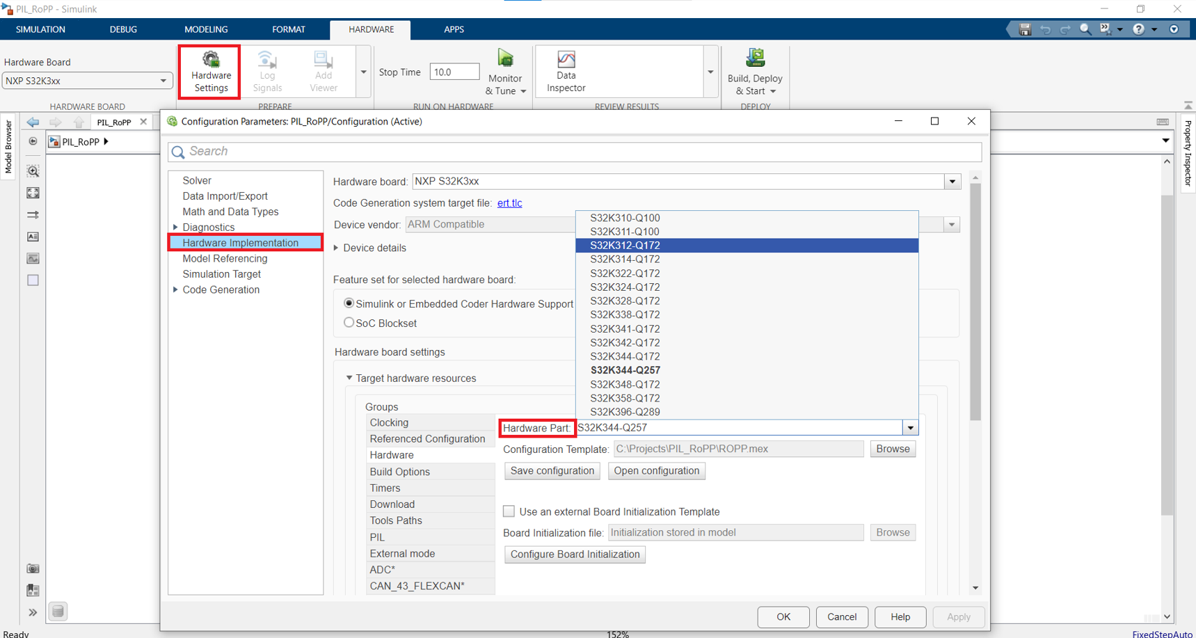 Solved: Re: Compilation Error for MBD Toolbox S32K3 [using .mex file] - NXP Community