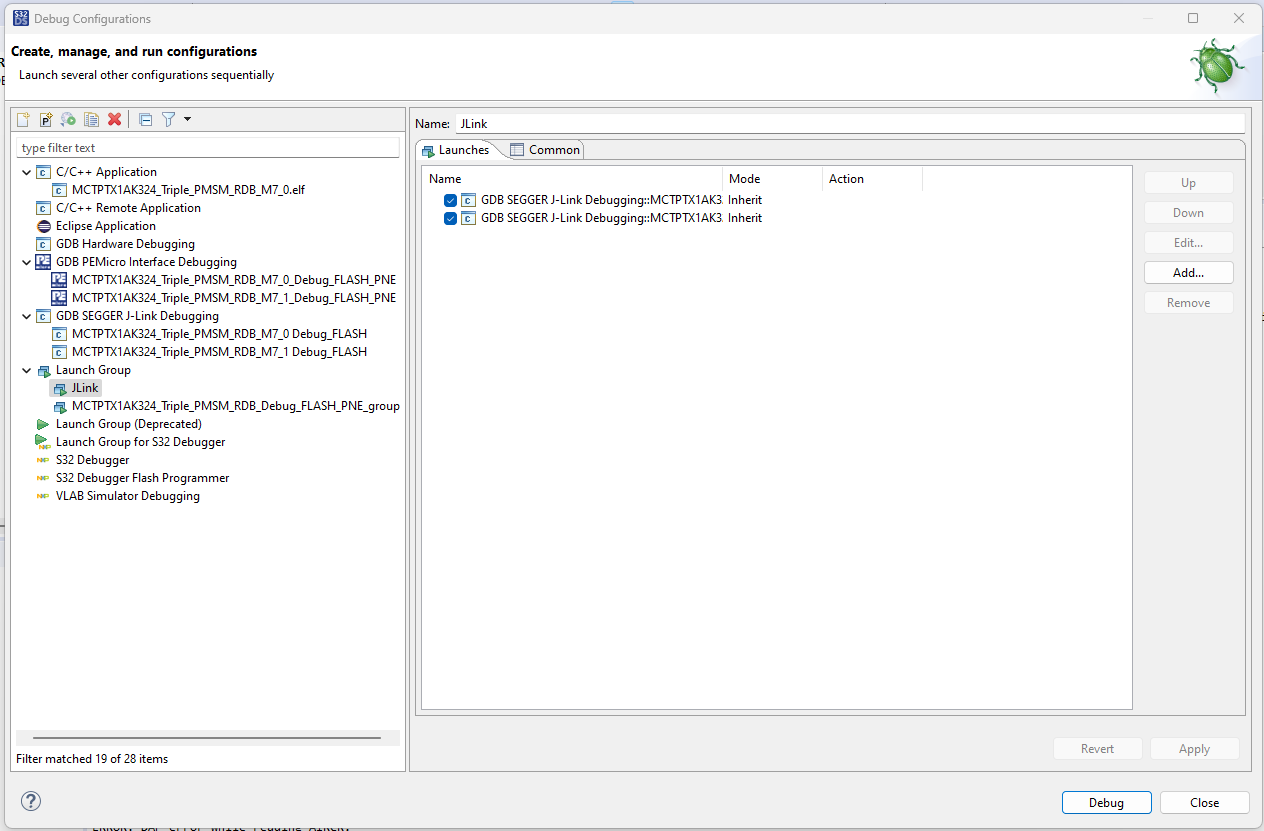Solved: Re: Unable to debug S32K324 using S32 Design Studio and JLink Base - NXP Community
