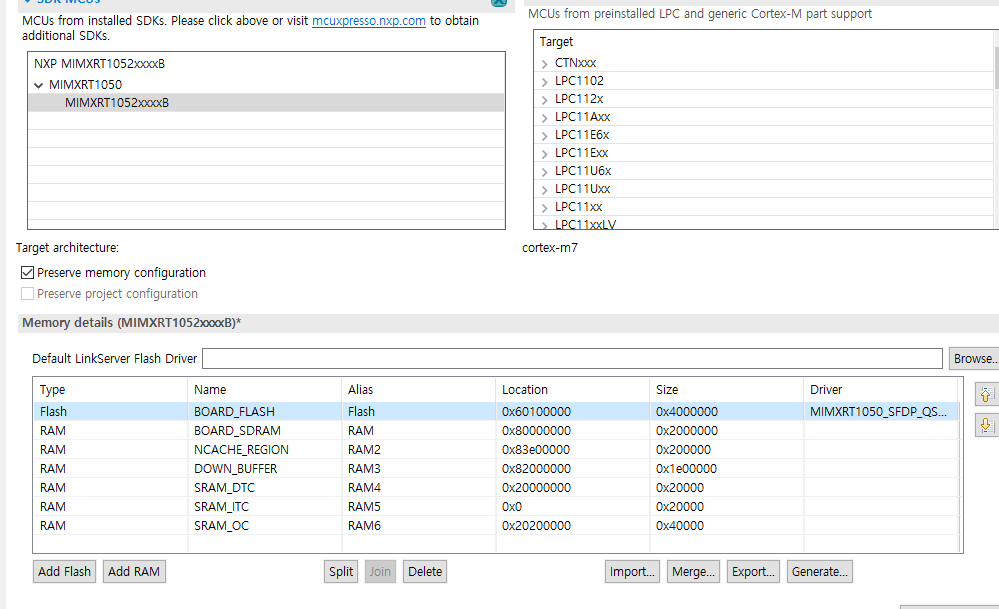 Question about changing the base address of flash for debugging - NXP Community