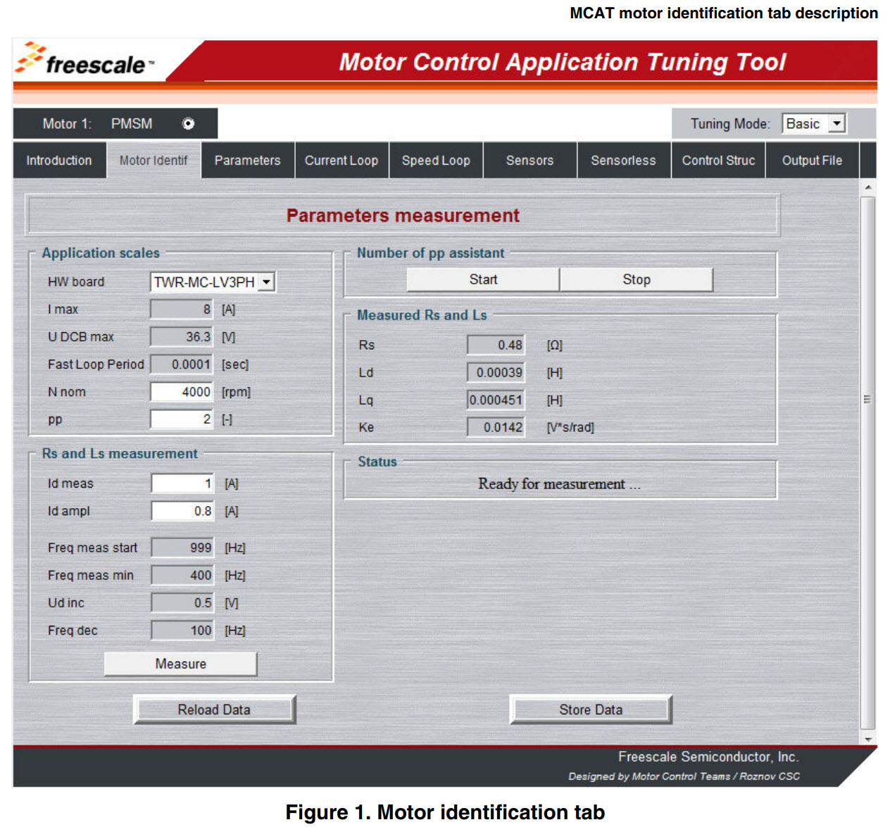 MCAT motor parameter identification (see AN4986) missing - NXP Community