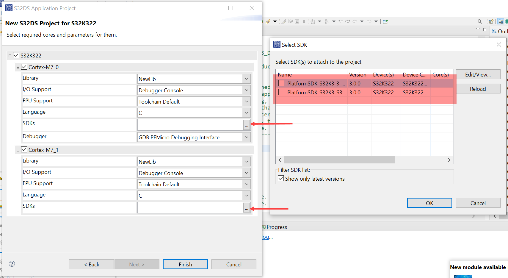Solved: Create S32K322 project in S32DS 3.4 - NXP Community