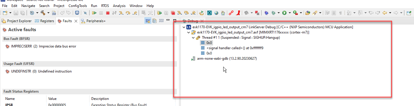 RT1170 EVK all SDK examples for M7 core don't work - NXP Community