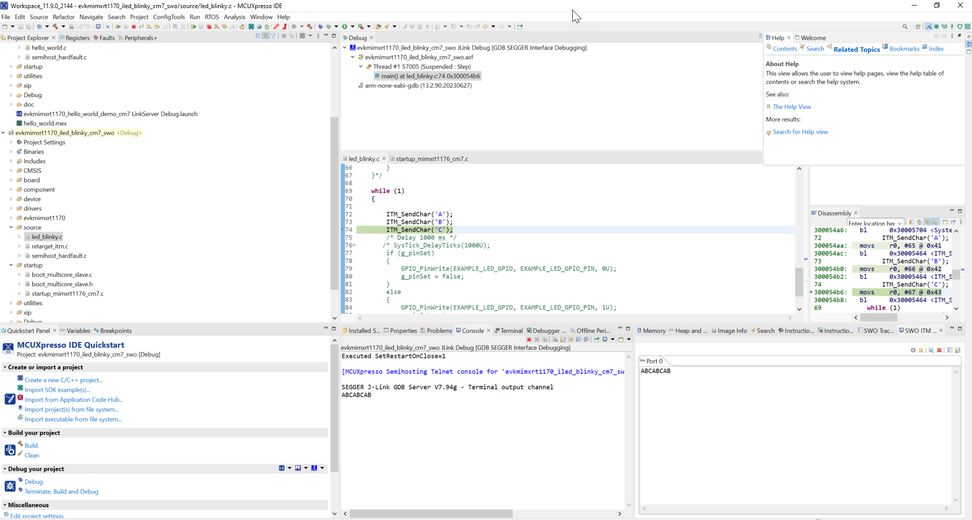 Trouble configuring SWO on RT1176 - NXP Community
