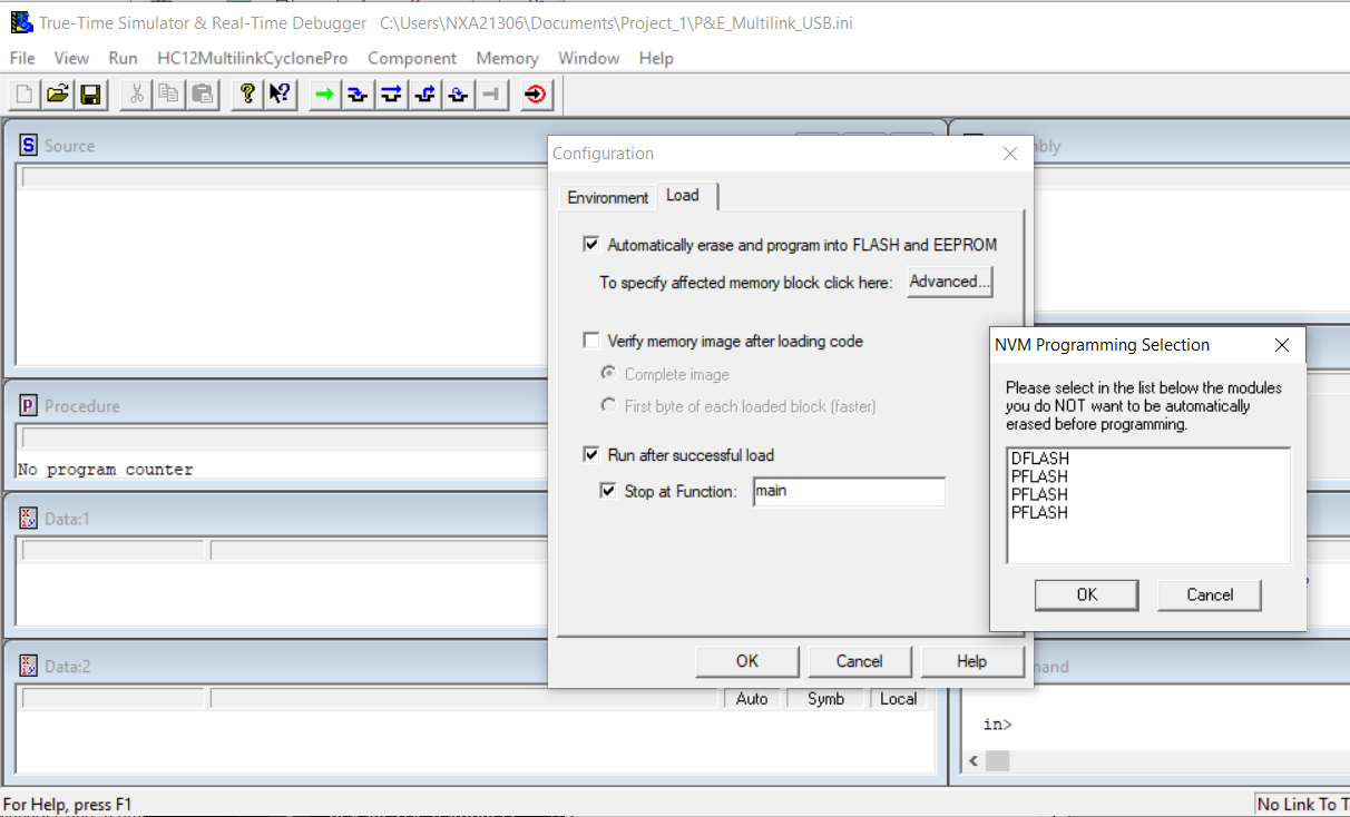 masserase memory map - NXP Community