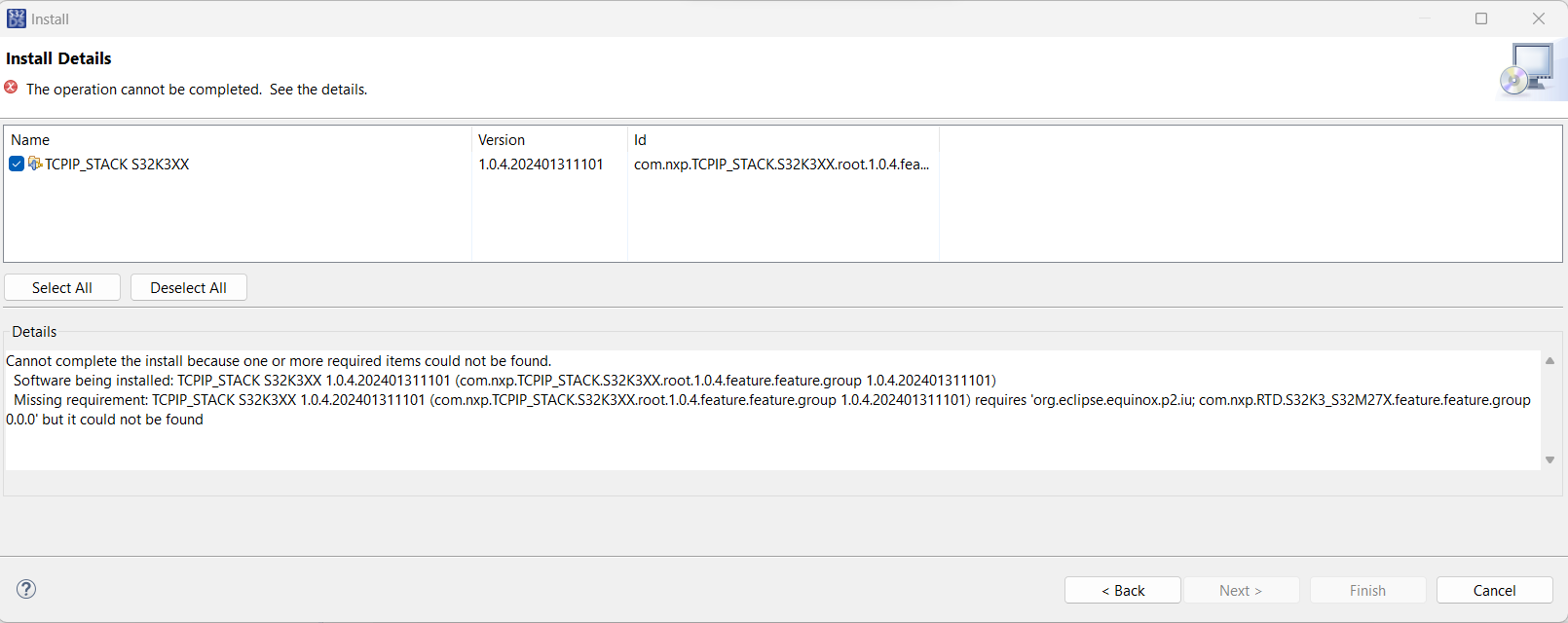 Solved: Installation of TCP/IP stack - NXP Community