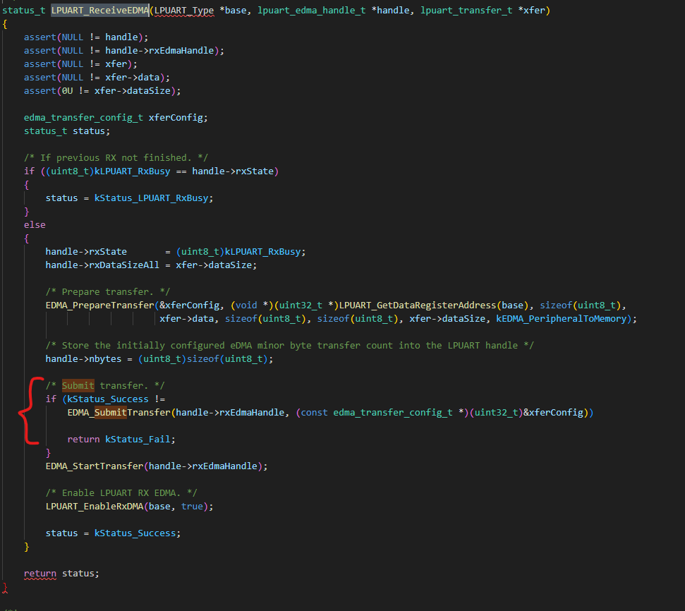 Solved: Re: EDMA Channel always busy - NXP Community
