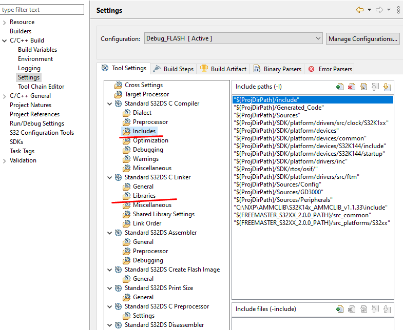 Solved: Re: MCSPTE1AK144 Development Kit Application Software ver.1.2 Build Project Error - NXP ...