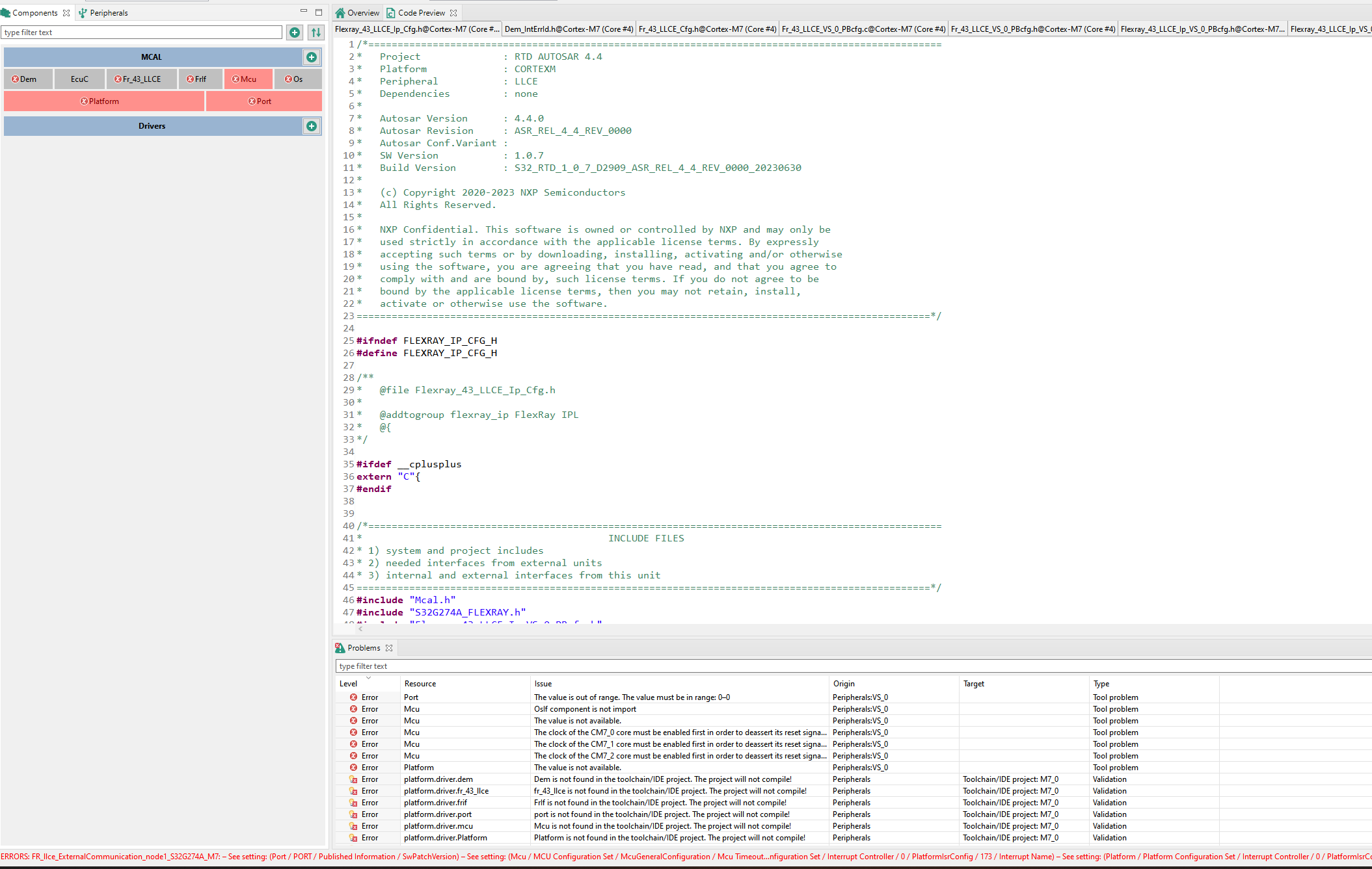 Solved: S32G LLCE FlexRay - NXP Community