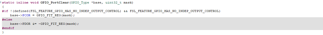 Solved: FRDM-MCXN947 GPIO_PortClear() not working and why? - NXP Community