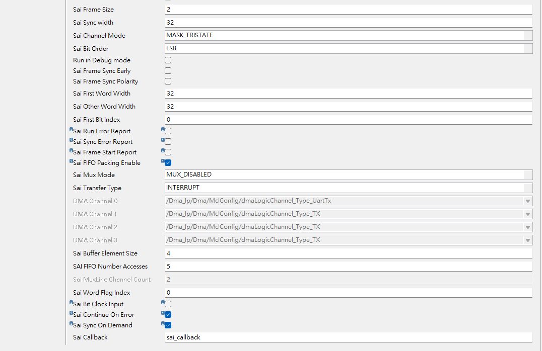 Solved: S32K314-SAI TMD mode - NXP Community
