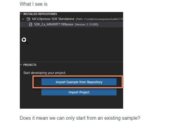 Solved: Convert mcuxpresso project to vscode - NXP Community