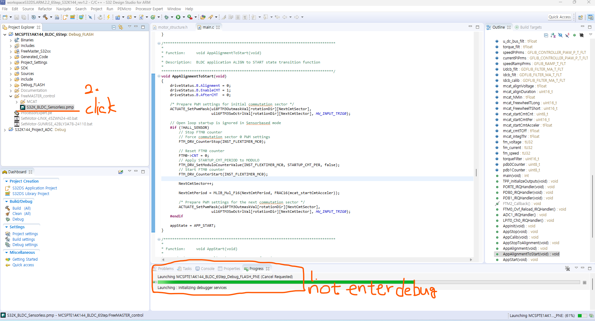 Solved: Inquiry regarding Start GDB Semihosting Job in S32DS - NXP Community