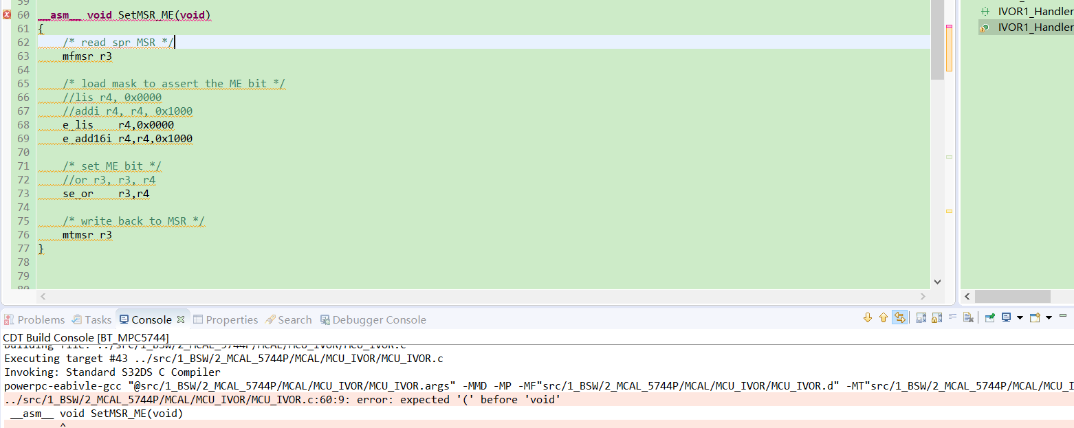 Solved: How can MPC5744 go into IVOR1 except ECC error? - NXP Community