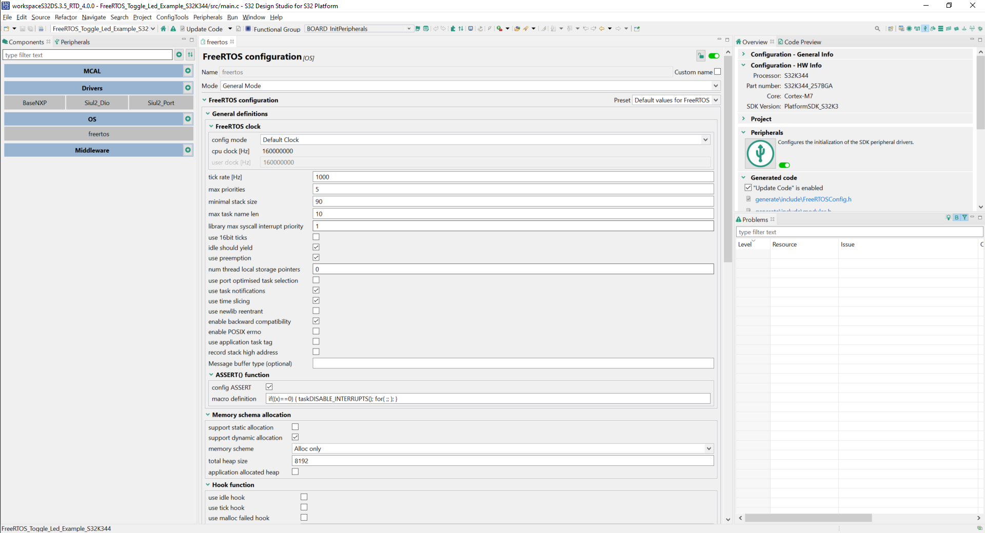 Solved: FreeRtos S32k344 SafeRtos - NXP Community