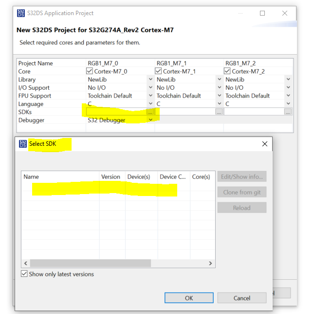 Solved: SDK is not showing - NXP Community