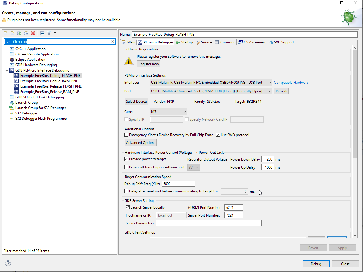 Solved: Breakpoint FreeRtos debugging - NXP Community