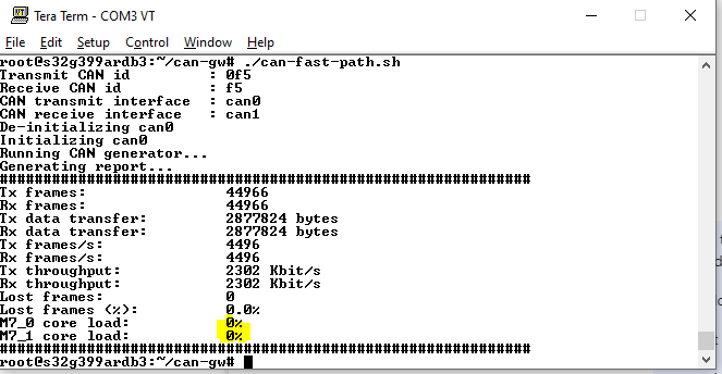 Solved: How to run GoldVIP can-gw SW on M7 cores of S32g399a board - NXP Community