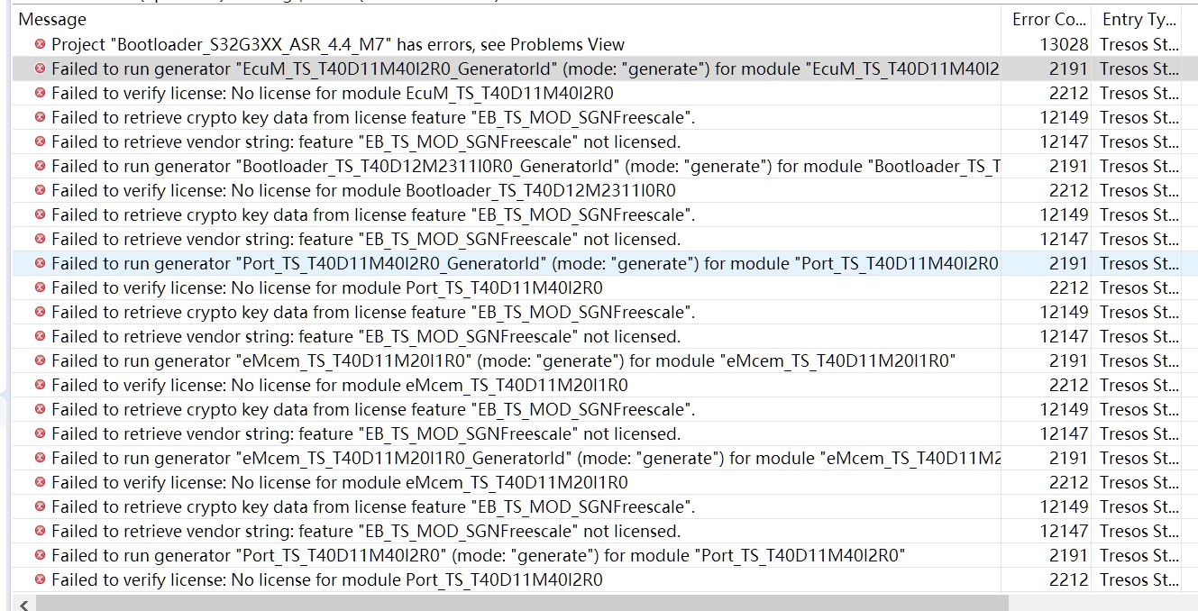Open GoldVIP S32G399 M7 bootloader EB project - NXP Community