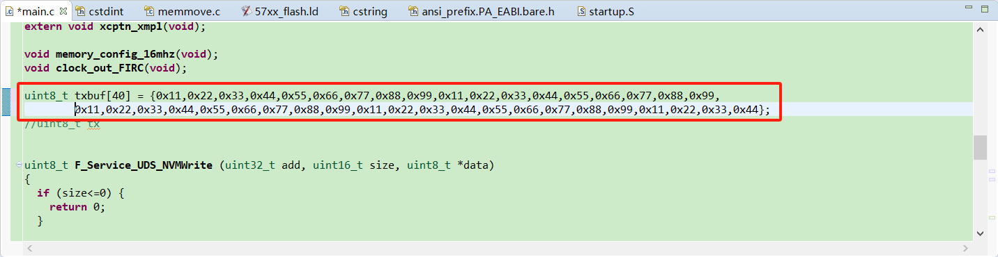 Solved: mpc5744 facing a memmove function bug - NXP Community