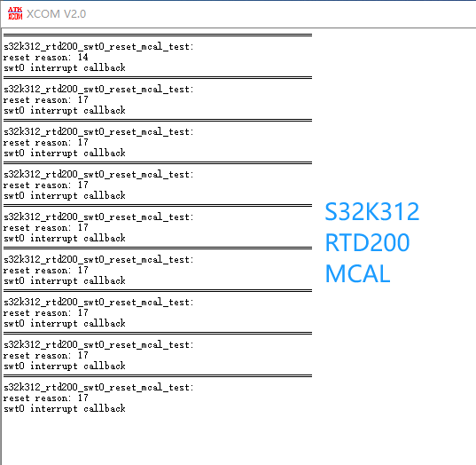 Solved: S32k312 WatchDog Reset Reason Not Be Catched In RTD3 MCAL - NXP Community
