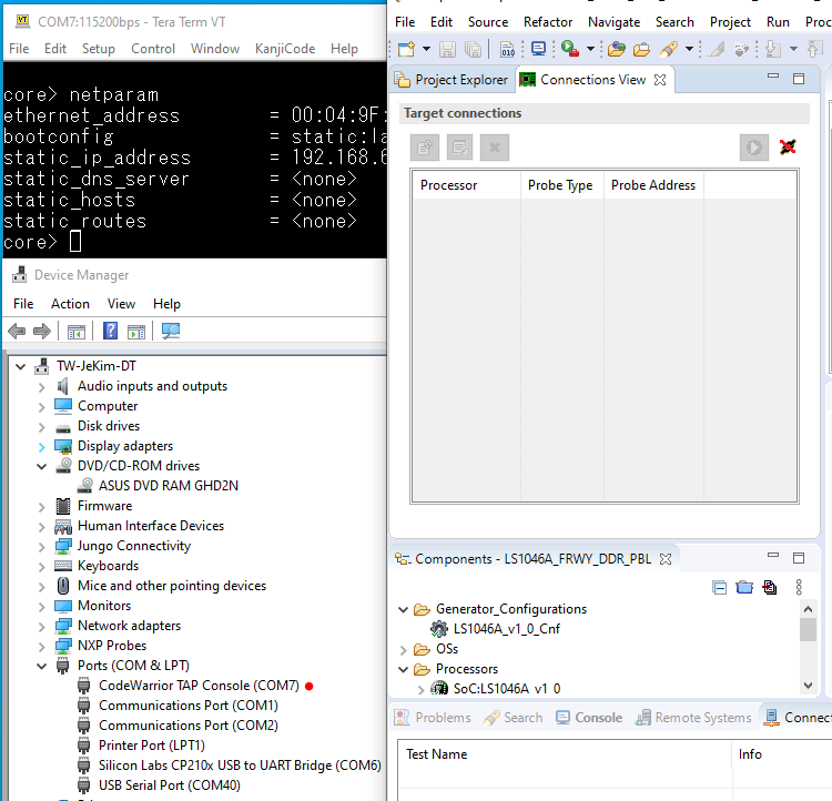 Re: CWTAP is not found from CW connections view. - NXP Community