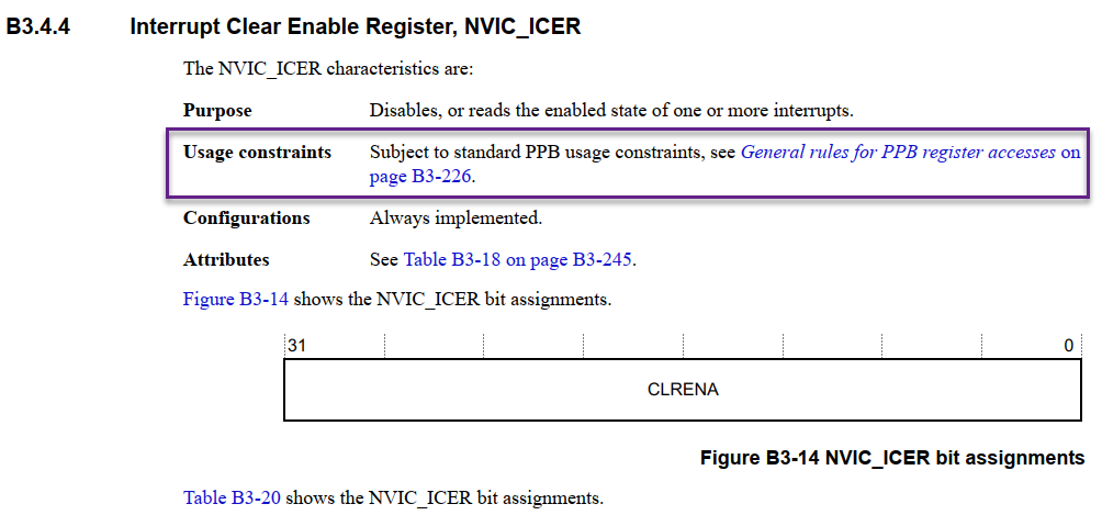 Solved: S32k1xx:Operating the ICER register causes a reset - NXP Community