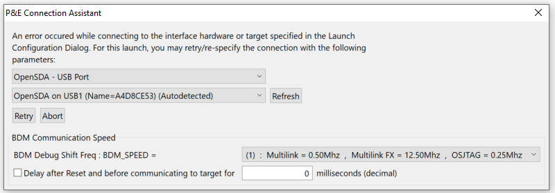 cannot flash code to S32K148 board - NXP Community