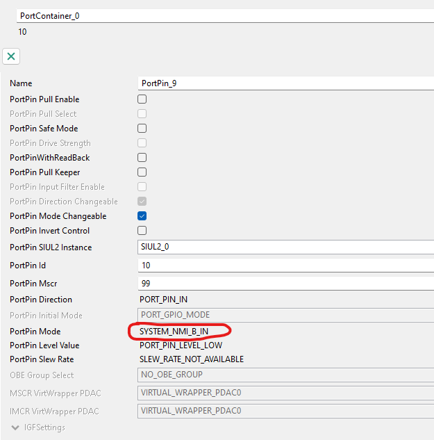 Solved: NMI Handler (Non Maskable Interrupt) not triggering in S32K388 - NXP Community