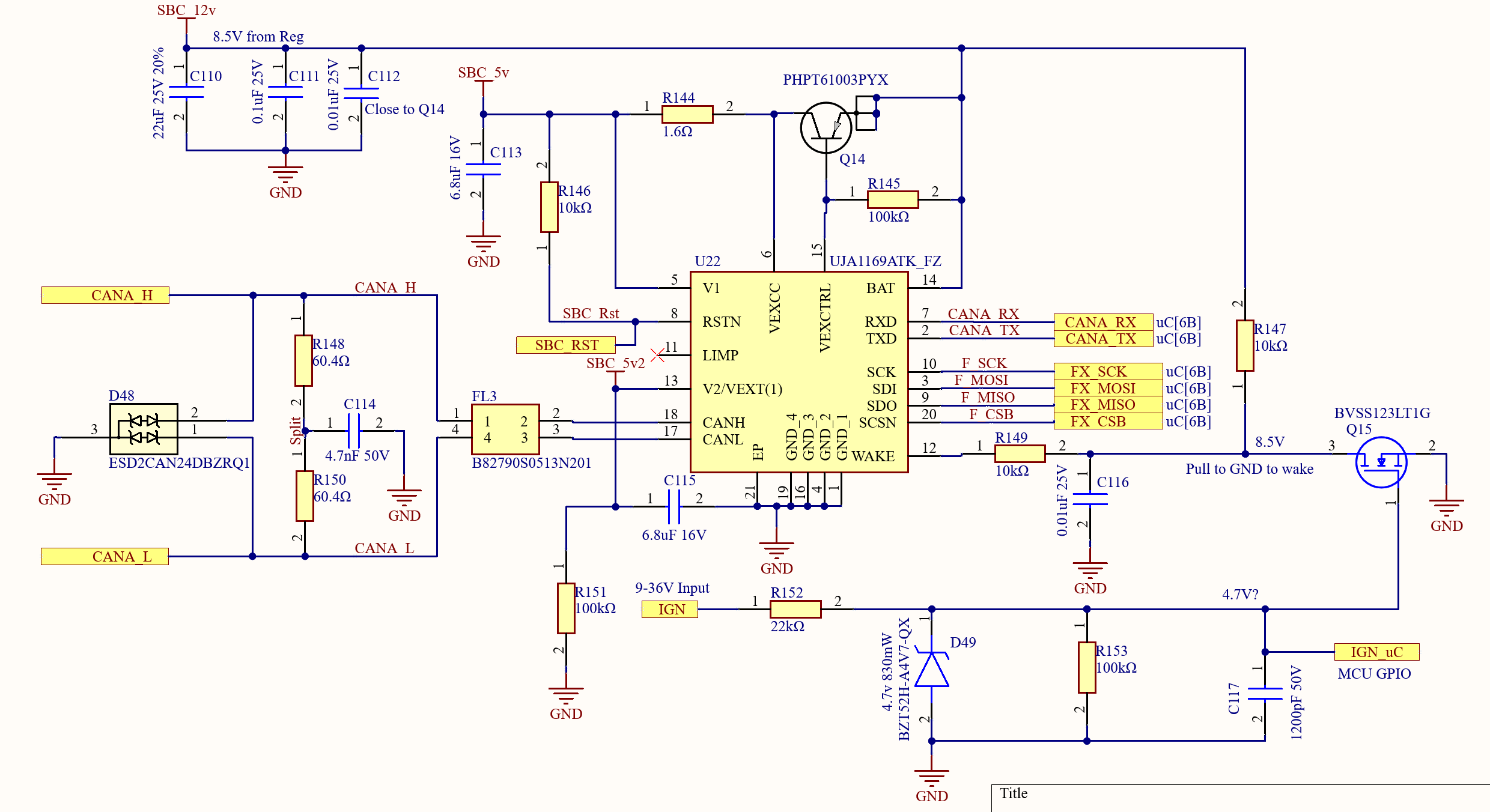 Uja1169atk No V2 Voltage After Initial Mtpnv Programming Nxp Community