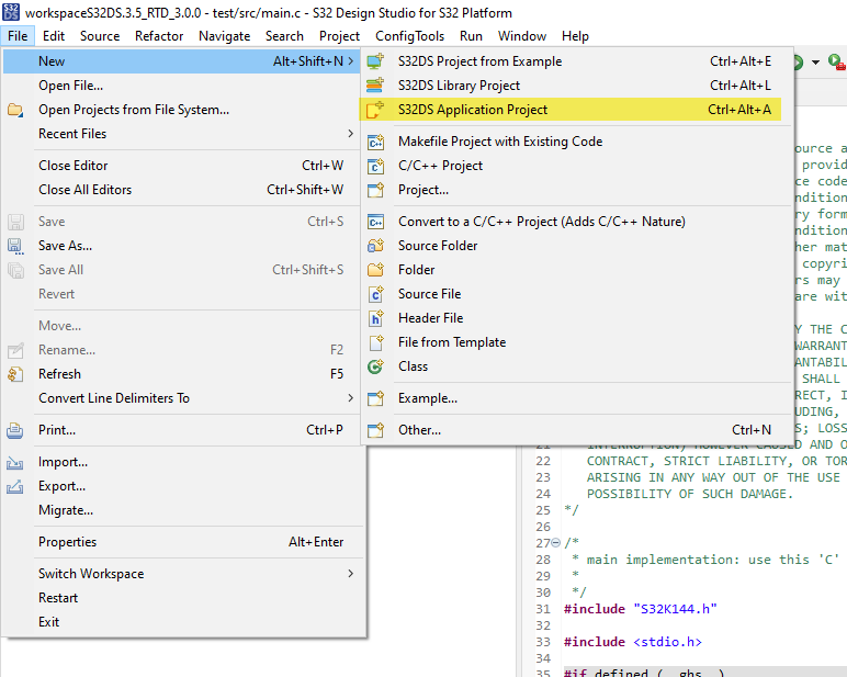 how to add printf with console s32k144 - NXP Community